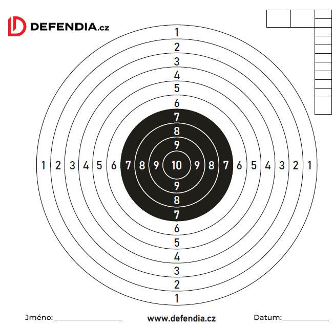 Střelecké drilly a terče ke stažení zdarma | DEFENDIA.CZ